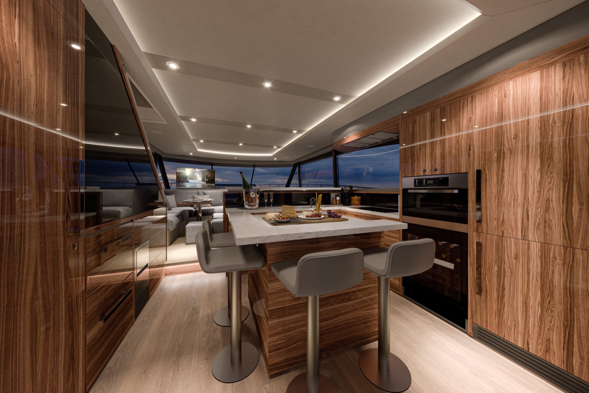 Maritimo M75 Flybridge Motor Yacht – Flagship of the Fleet - Galati Yachts