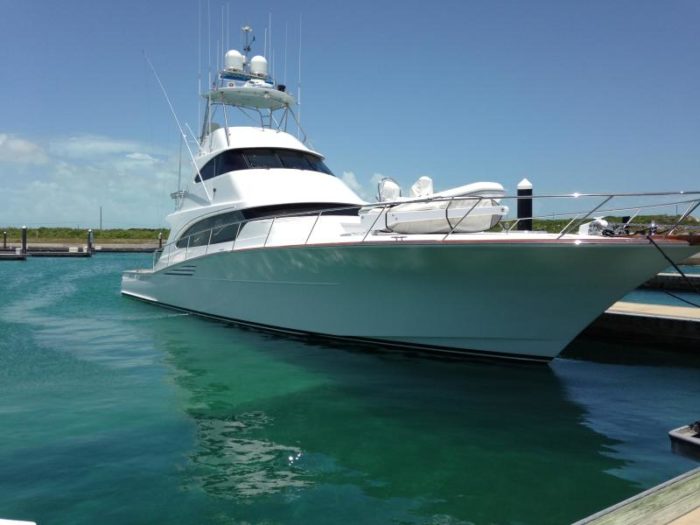 78 Garlington Skybridge Yacht "Kelsey Lee" | Sold Report - Galati Yachts