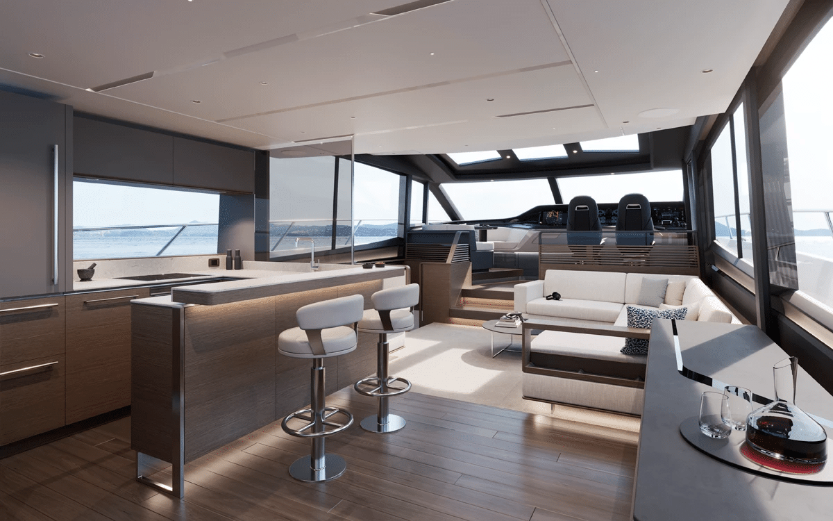 Princess Yachts S80 - New Flagship of the S Line - Galati Yachts