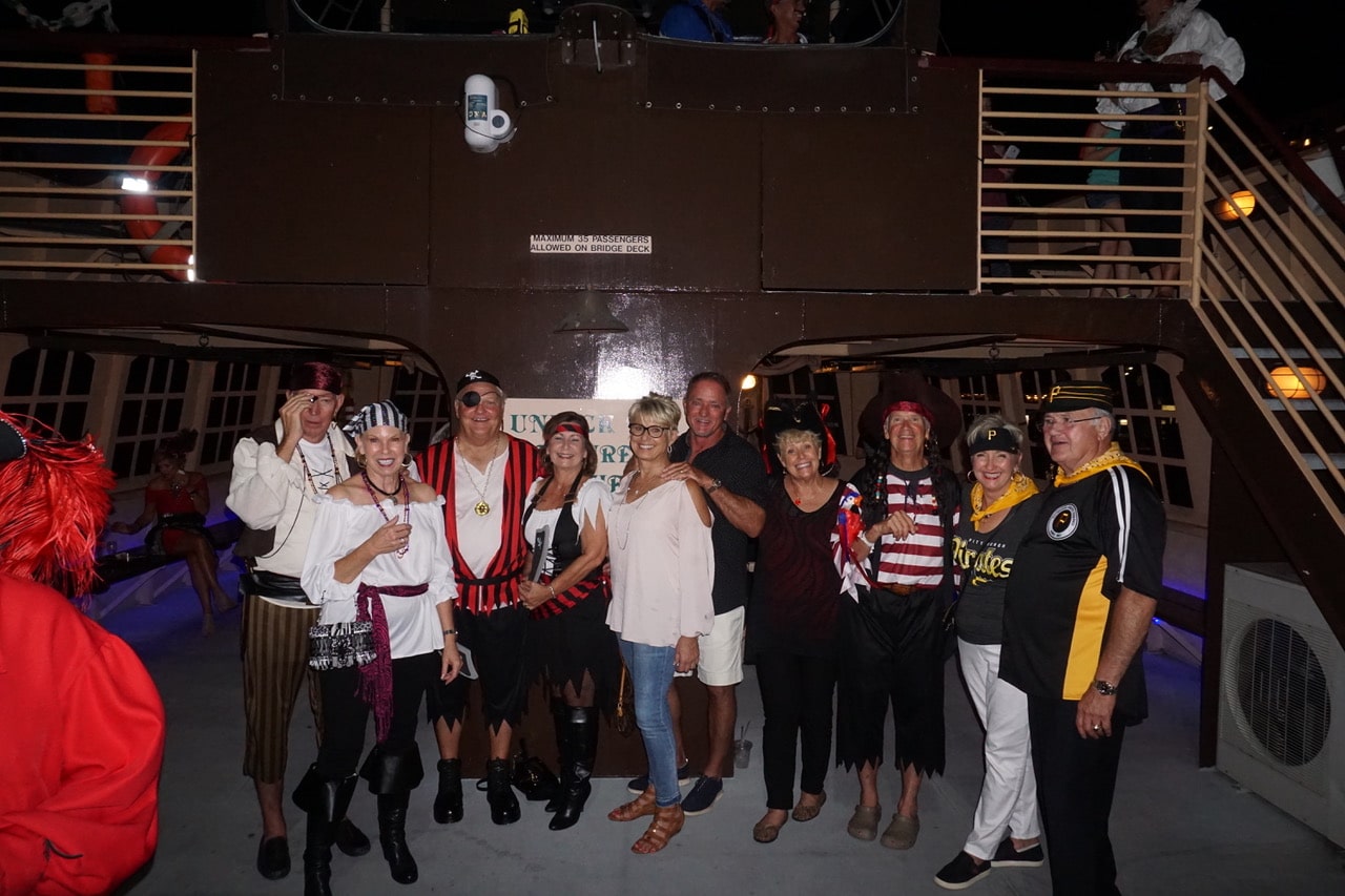 Team Galati's Pirate Party On The Destin Harbor - Galati Yacht Sales