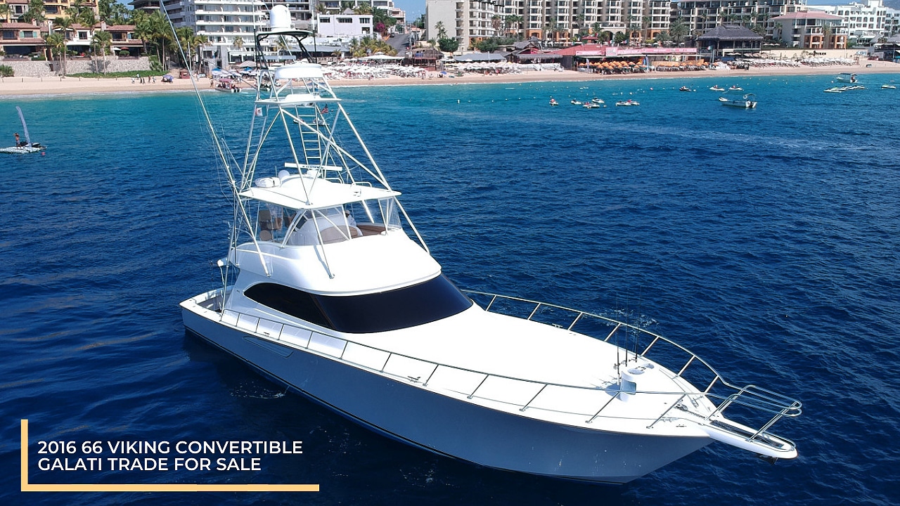 2016 66 Viking Convertible | Galati Trade For Sale - Galati Yachts