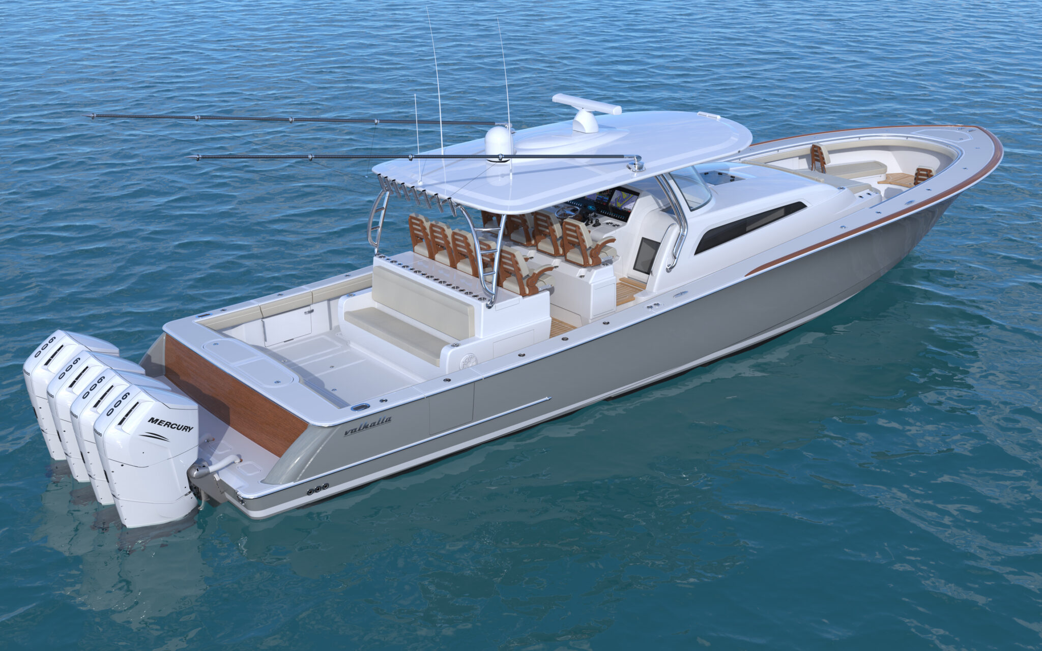 55 Valhalla Center Console Quick Facts - Galati Yachts