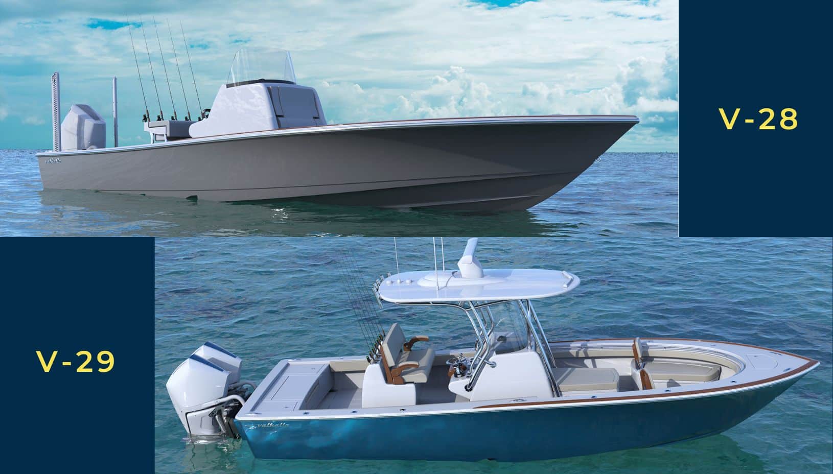 Valhalla V-28 Bay & V-29 Hybrid Debut: Cutting-Edge Boating Innovations ...