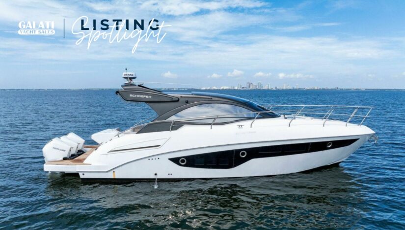 2022 400 Schaefer Coupe: The Perfect Blend of Power & Style - Galati Yachts