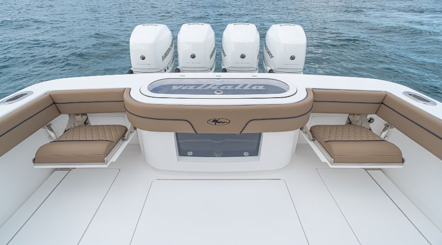 Nav Tracker on Valhalla Center Consoles - Galati Yachts