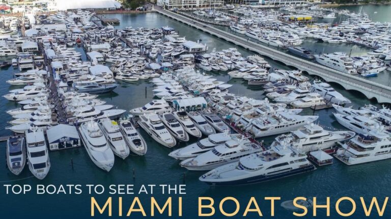 Top Boats to See at the Miami Boat Show - Galati Yachts