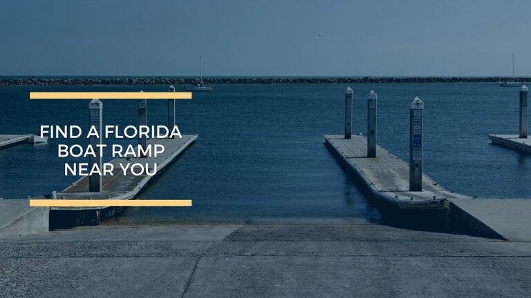 Find a Florida Boat Ramp Near You - Galati Yachts