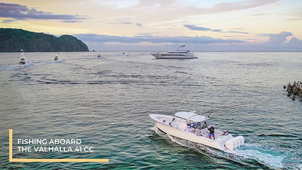 Fishing Aboard the Valhalla 41 Center Console - Galati Yachts