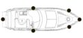 Garmin Surround View Featured Aboard the Y72 Princess - Galati Yachts