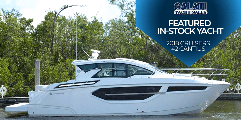 2018 Cruisers 42 Cantius — Featured In-Stock Yacht - Galati Yachts