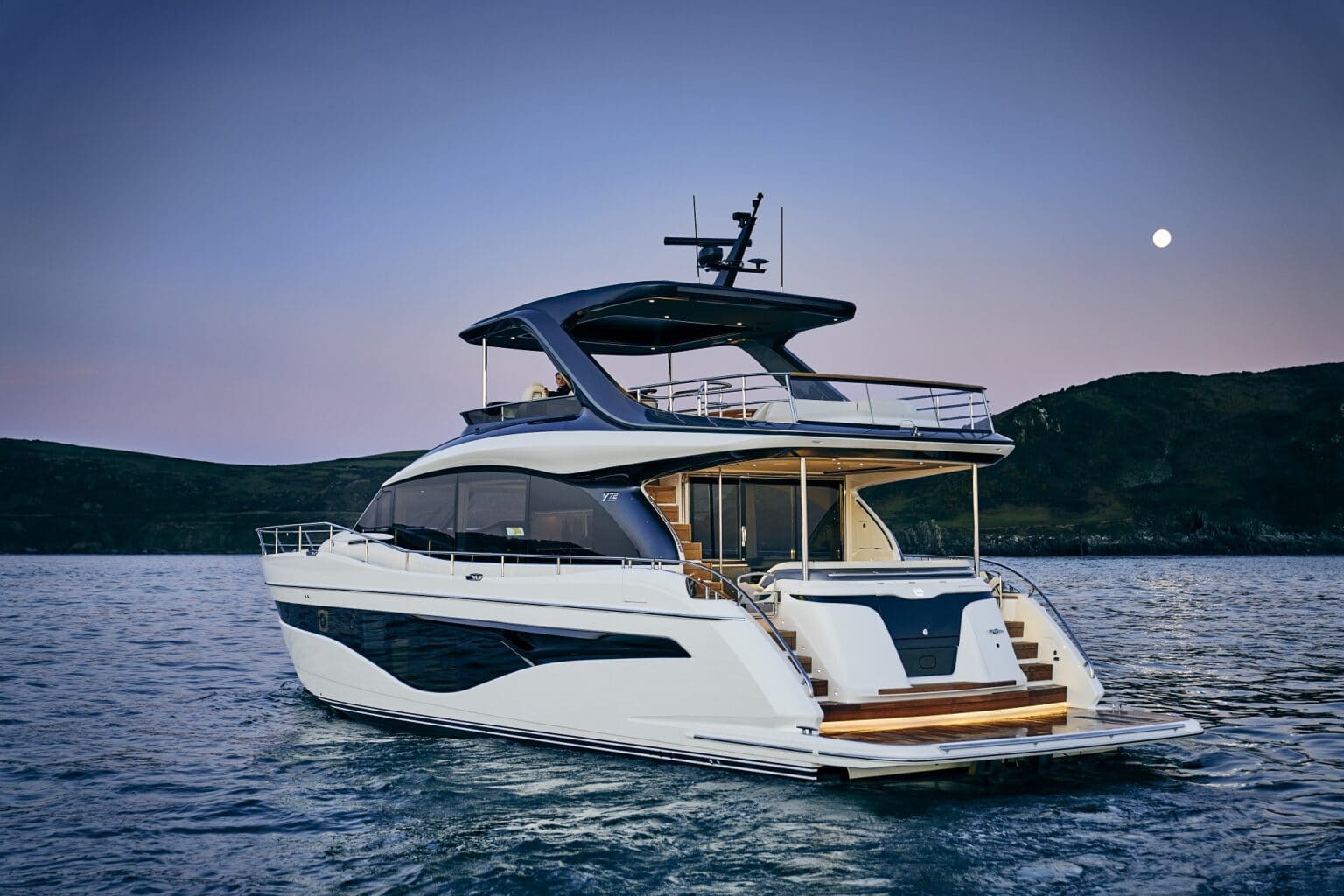 Garmin Surround View Featured Aboard the Y72 Princess - Galati Yachts
